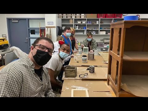 Special education teacher in metro Detroit gets creative after pandemic disrupts job site training