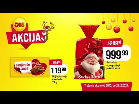 Akcija u DIS-u! 20.12.-27.12.2024.
