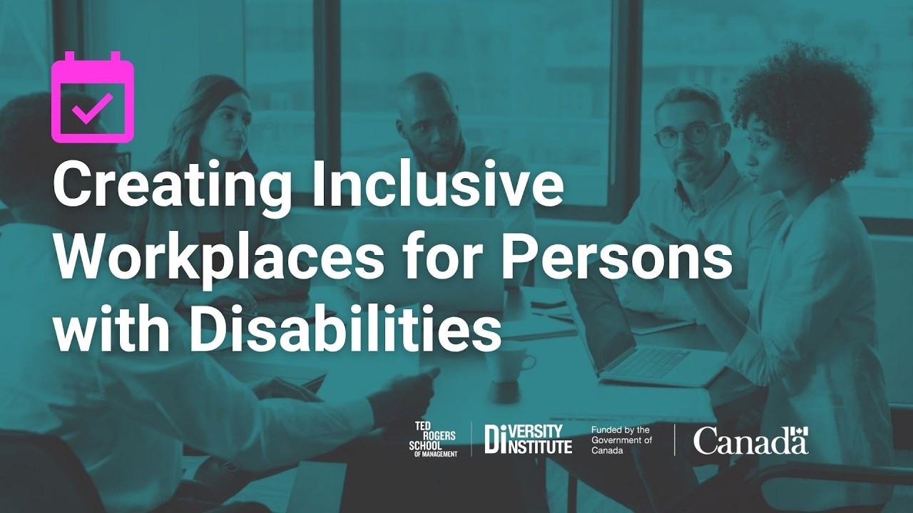 Creating Inclusive Workplaces for Persons with Disabilities