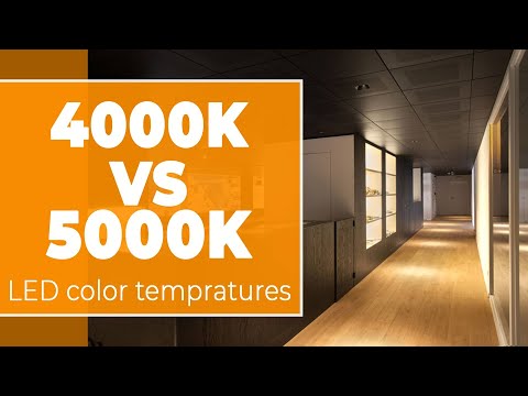 4000K vs 5000K LED Color Temperatures - Breaking Down Their Differences (Which Is Better for You?)