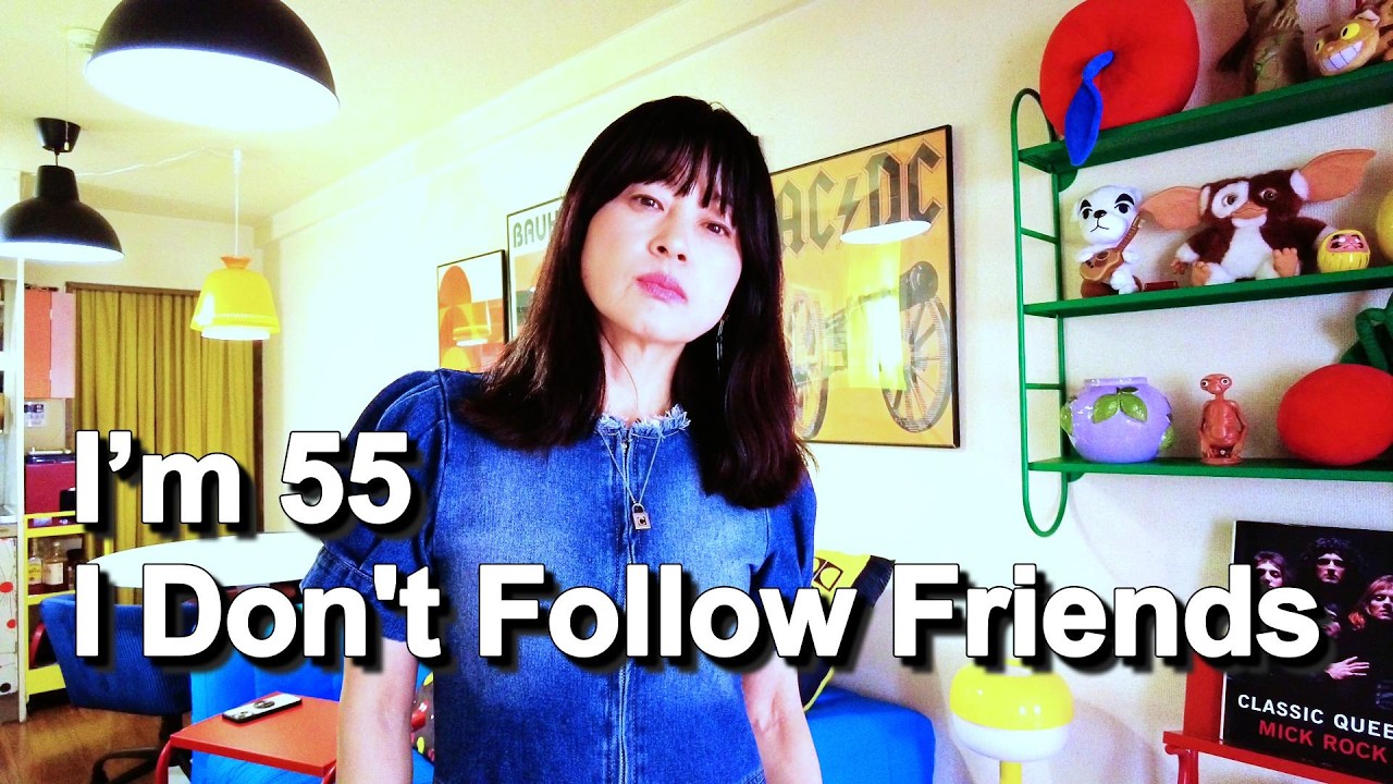 I'm 55. I Don't Follow Anyone I Know on SNS. | Solo Life in Tokyo 🇯🇵