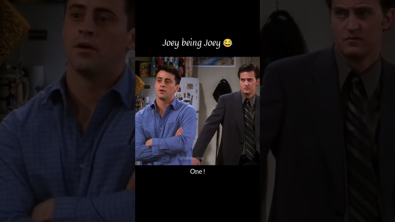 Joey being Joey 😂 #friends #sitcom #funny