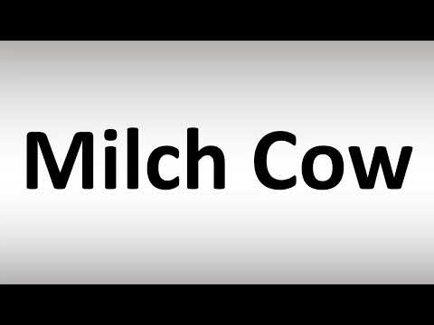 How to Pronounce Milch Cow