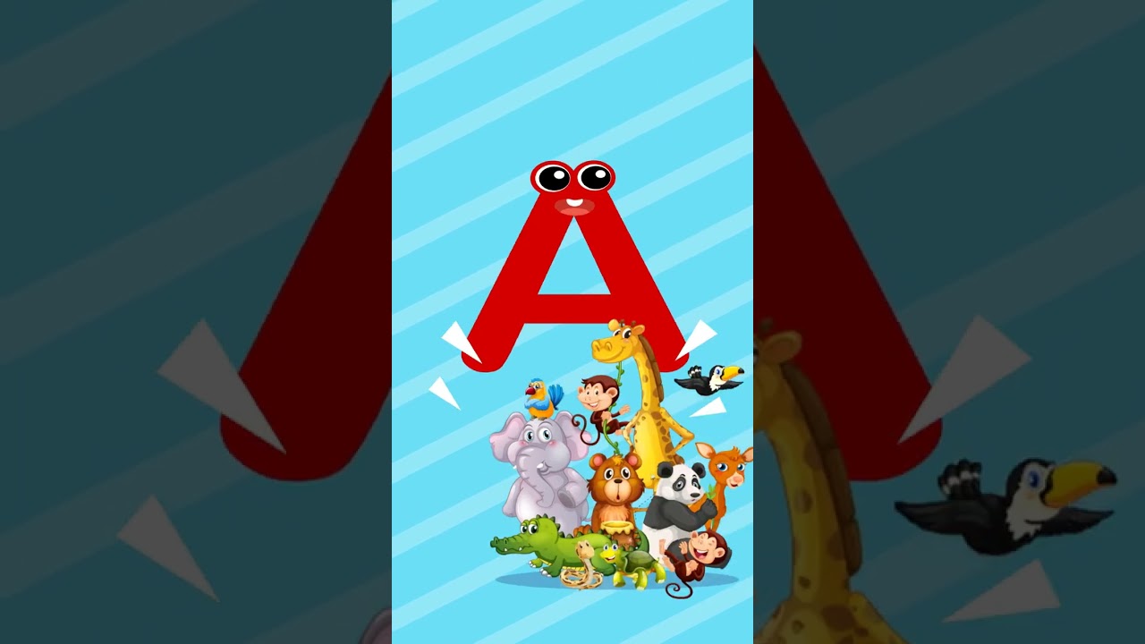 Alphabet A | ABC Phonics Song | #abcphonicsong | #abcsong | #abc | #abcd | #minibeekids