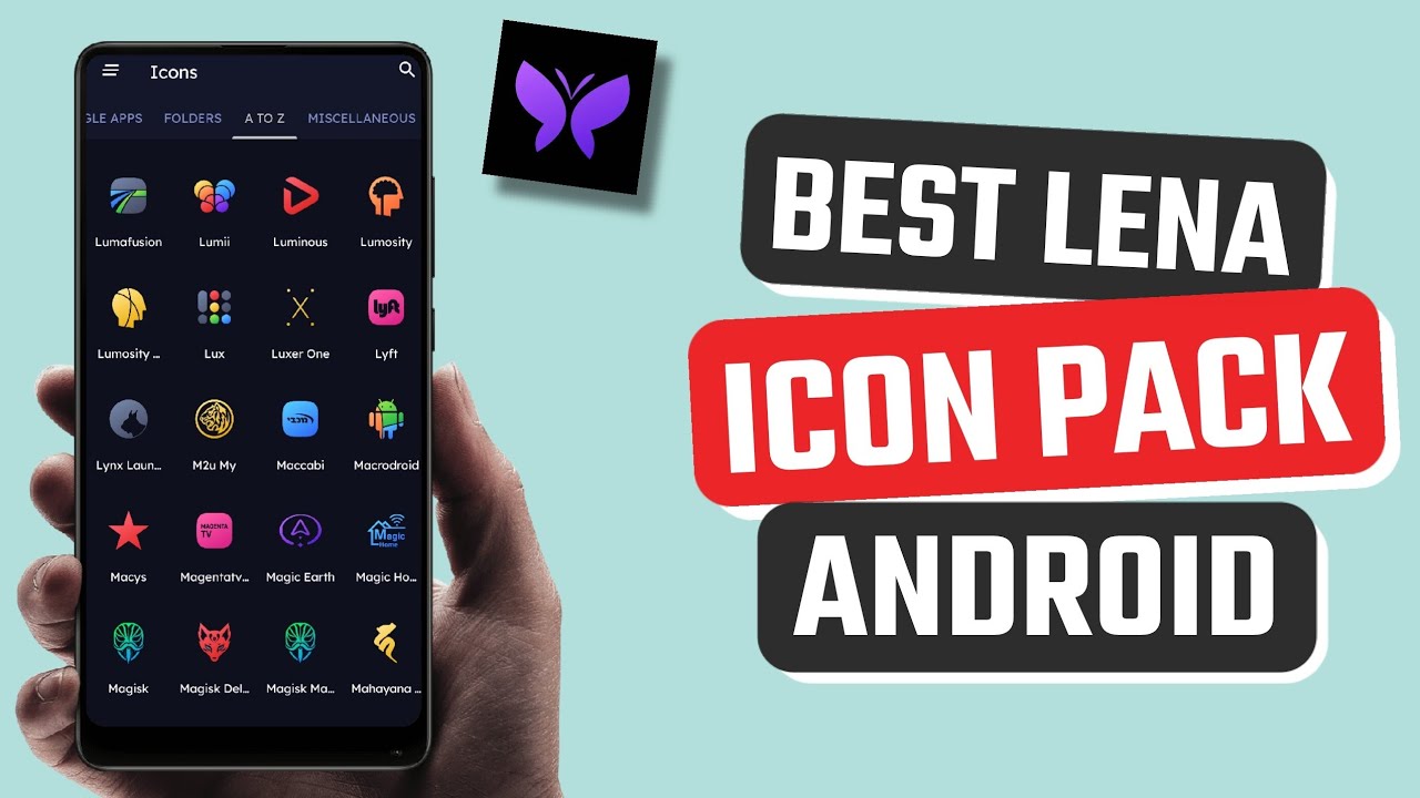 Best Lena Icon Pack app for Android