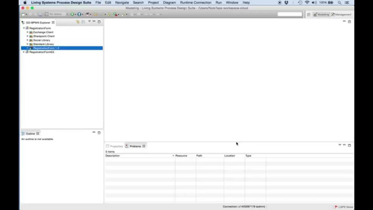 Creating a new LSPS project