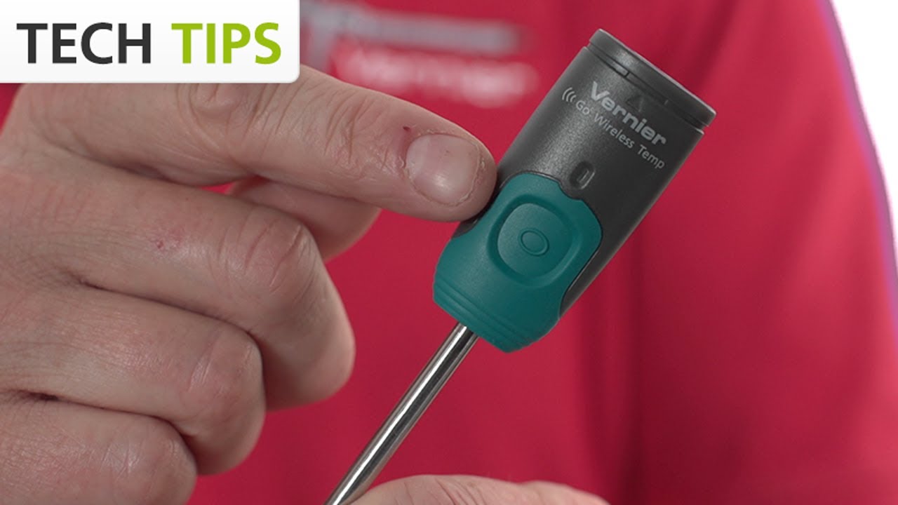 Go Wireless Temp - Tech Tips with Vernier