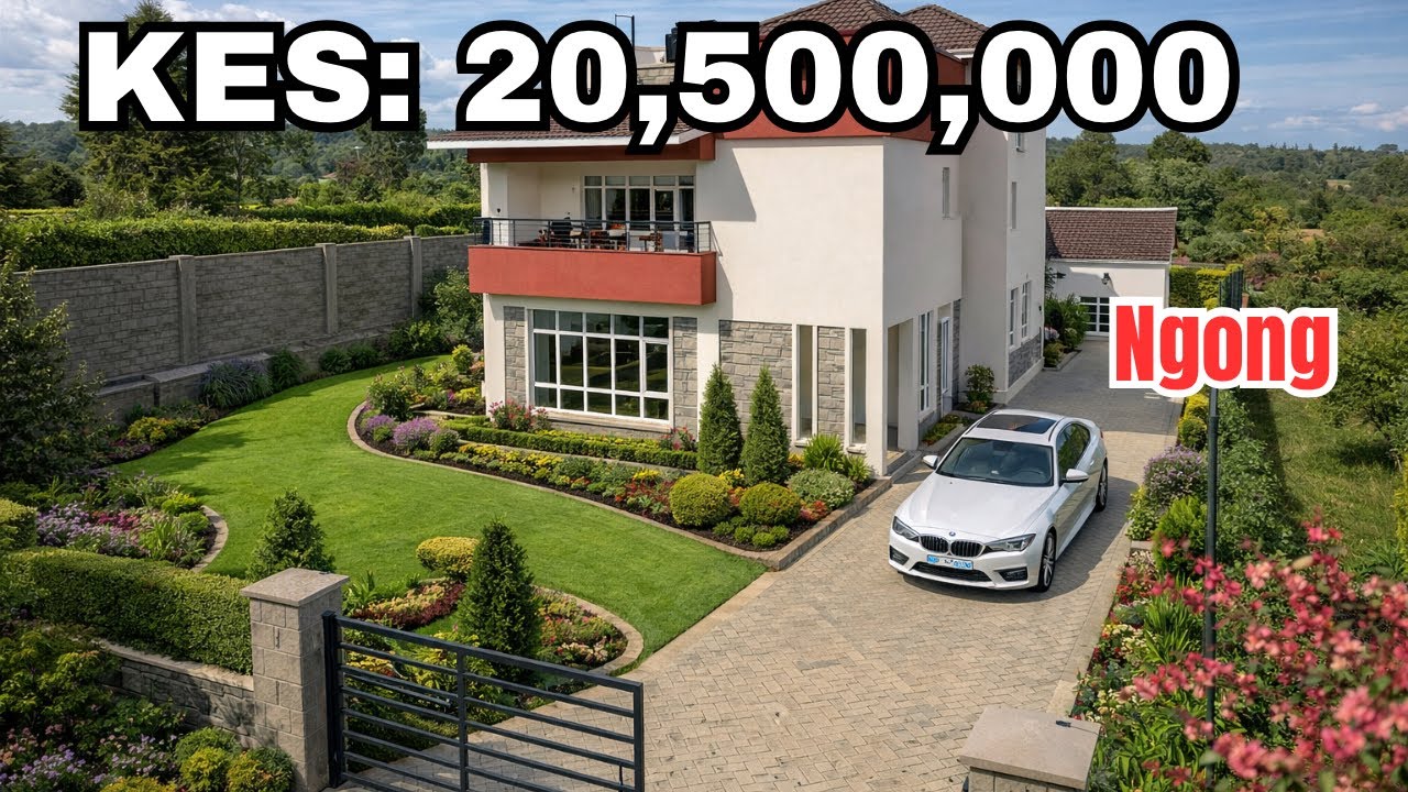 INSIDE a HOMELY 4 Bedroom + DSQ in Ngong Nairobi Kenya 🏡