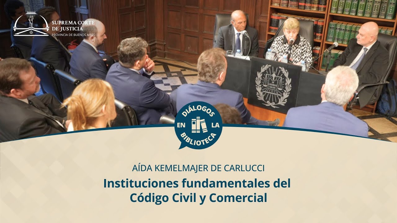 Aída Kemelmajer de Carlucci con Daniel Fernando Soria - “Diálogos en la Biblioteca”