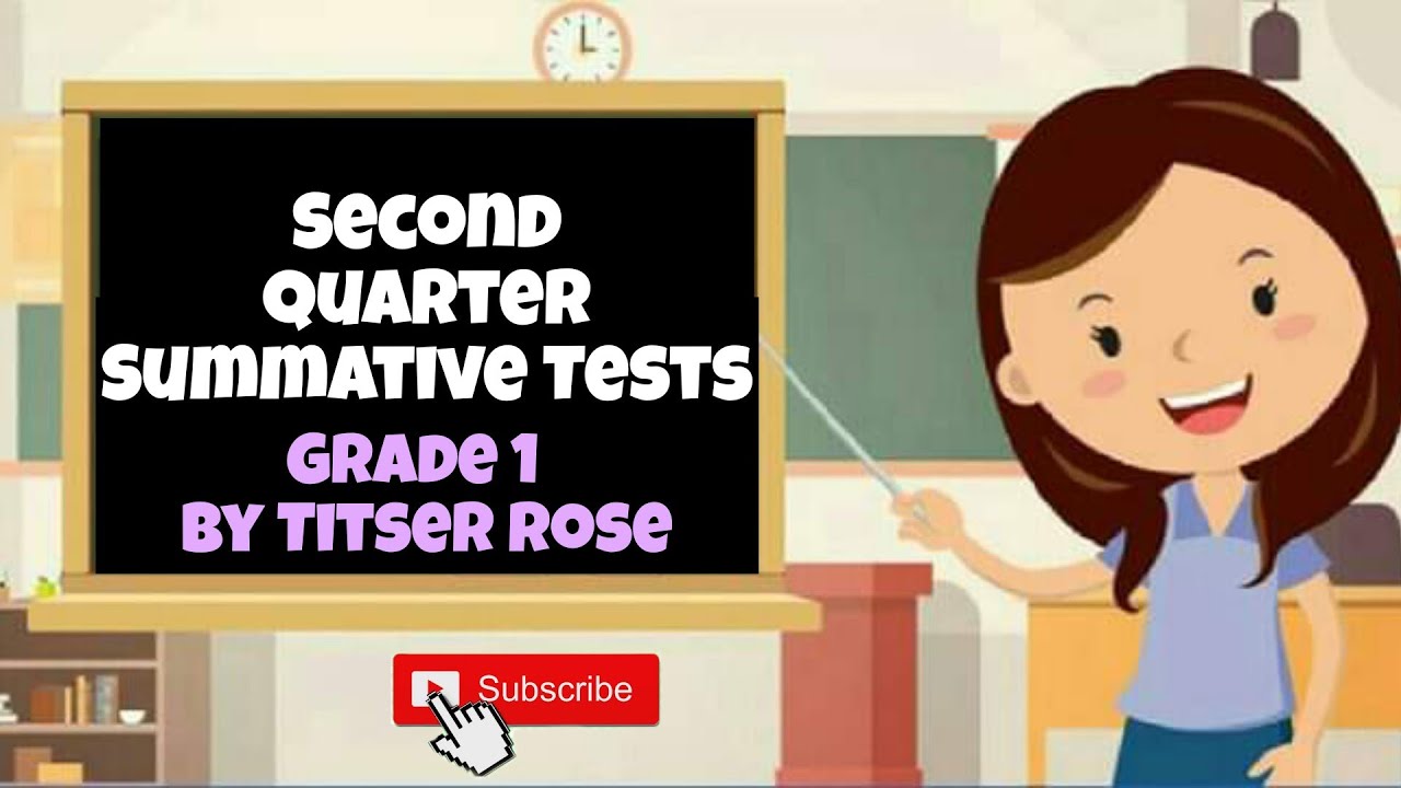 #summativetest  #downloadable  #2ndquarter  SECOND QUARTER | SUMMATIVE TEST | GRADE ONE