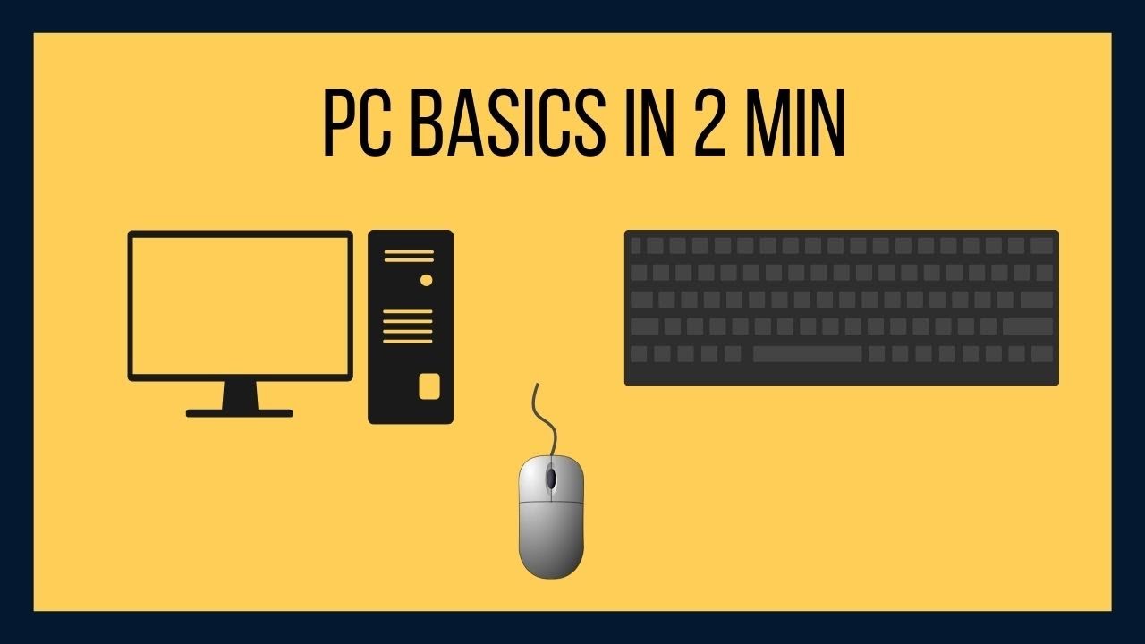 Computer Basics: Input, Output & Storage in 2 Min!