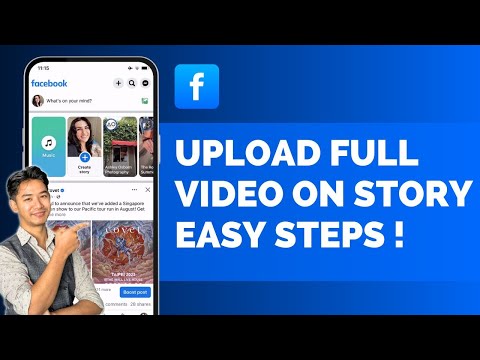 Upload Full Video on Facebook Story [More than 26 seconds]