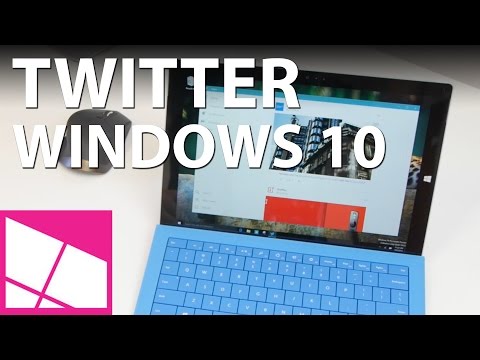 Twitter 4.1 update for Windows 10