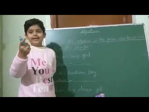 Adjectives by Kanishka Singh