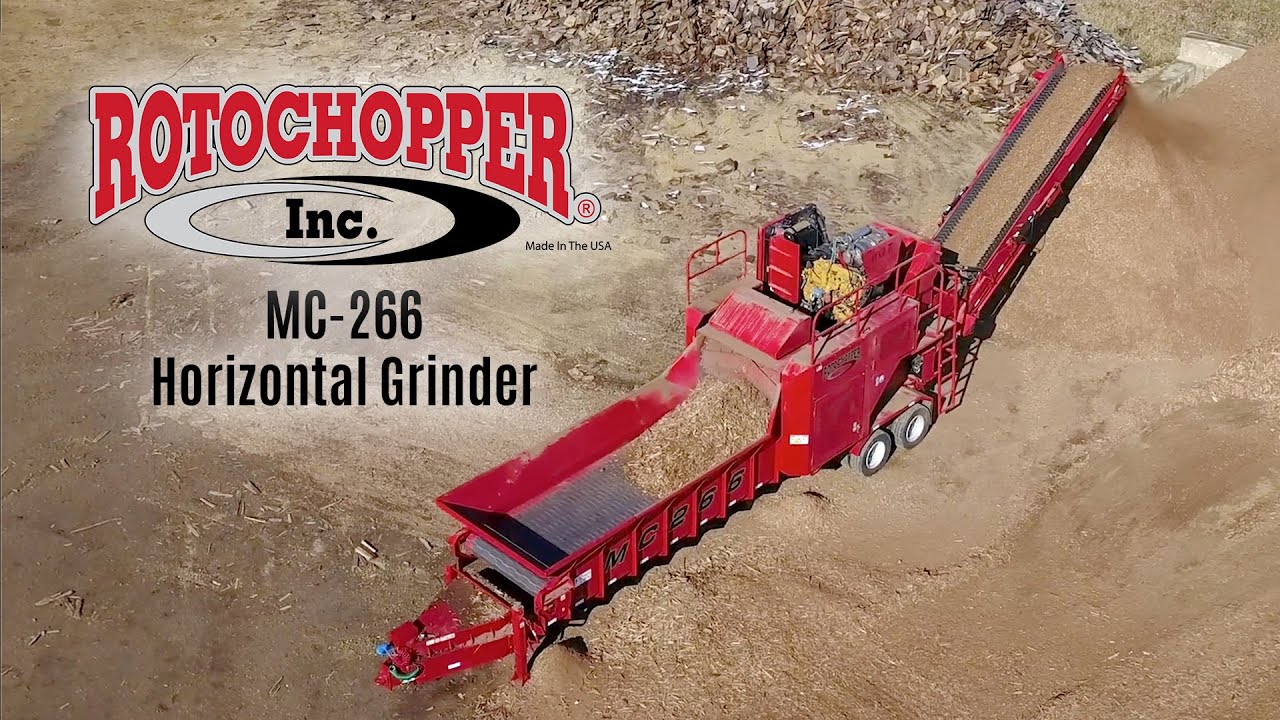 Grind Diverse Feedstocks with Rotochopper's MC-266