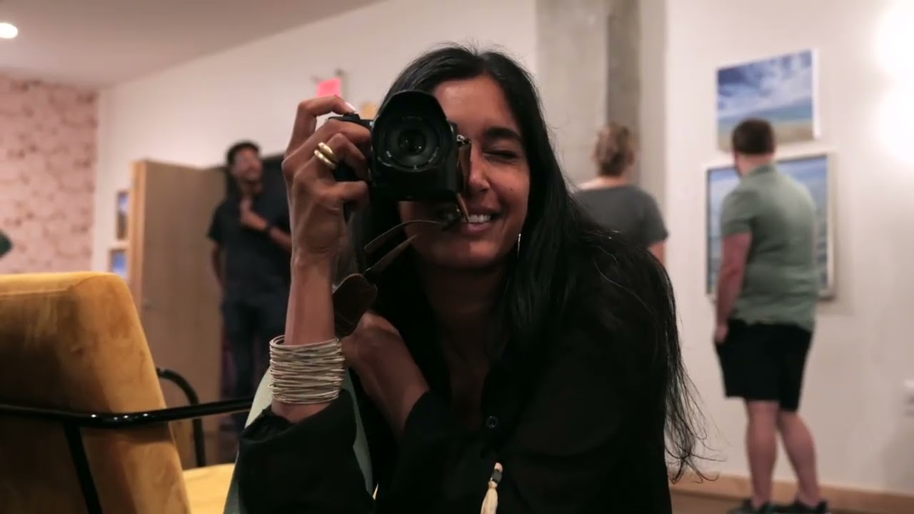 Opening Night in the Loose Leaf Gallery