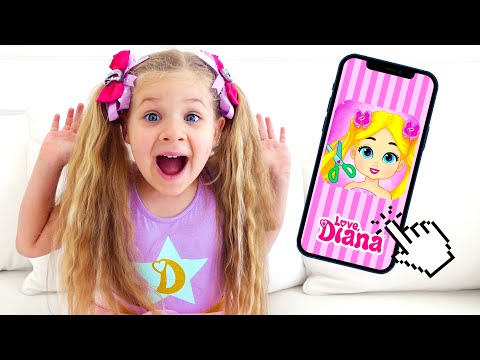 Diana and Love, Diana Dress Up - new game for kids