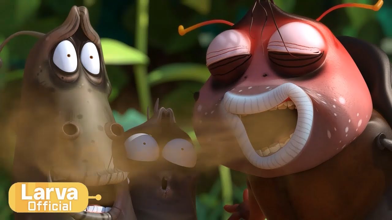 Smell...😨 | Animation Compilation | Larva Tuba | Official