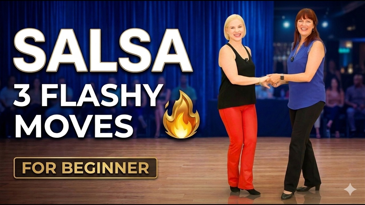 3 Slick Beginner Salsa Moves | Salsa for Beginners