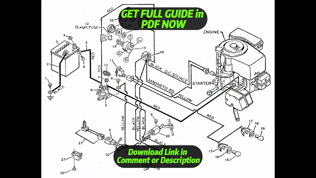 [DIAGRAM] Craftsman Riding Tractor Wiring Diagram