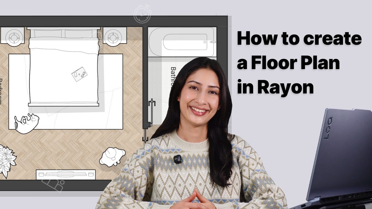 How to create a Floor Plan in Rayon Design | Architectural Drawings