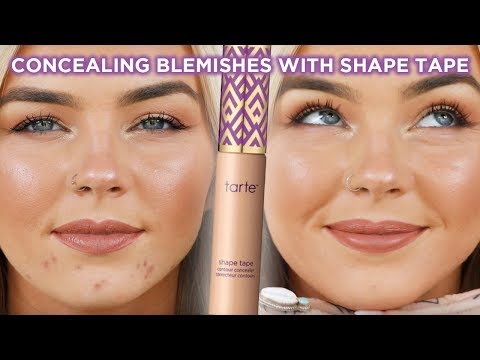 concealing with tarte shape tape contour concealer✨ | tarte tutorials