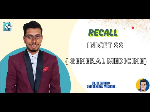 INICET SS (General Medicine) Recall May 2025 | Part 1