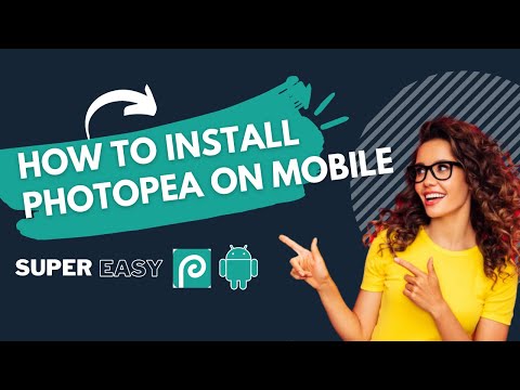 How To Install Photopea Application In Any Android Smartphone - Easy Method