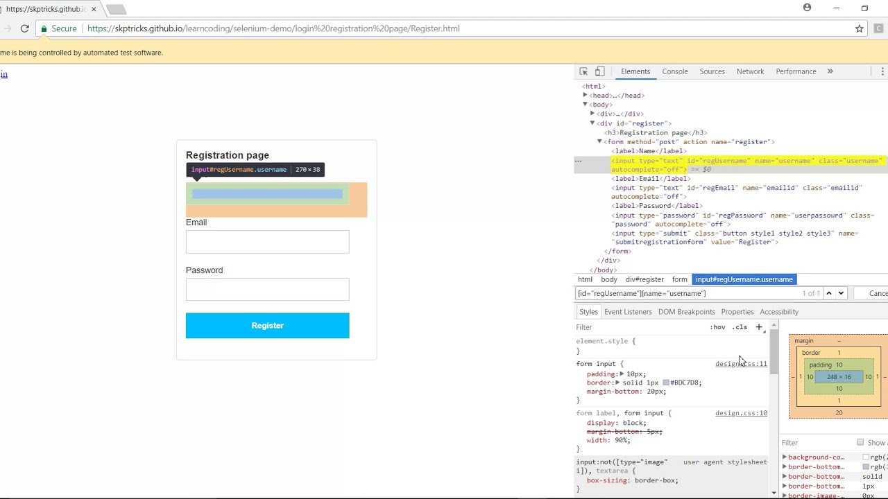 Locating Elements with more than one Element - css selector