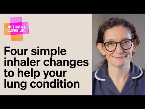 Four simple inhaler changes to help your lung condition | Asthma + Lung UK