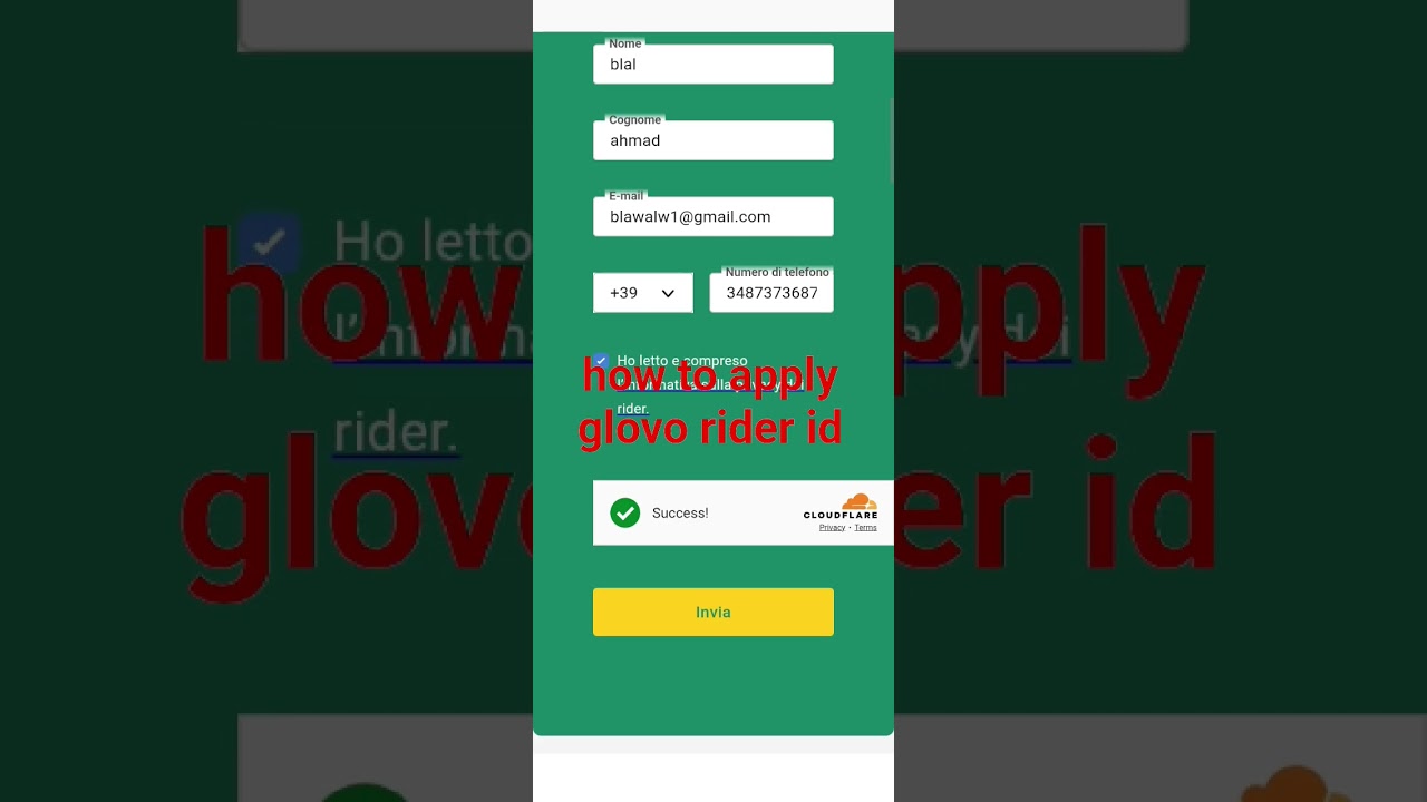 how to work with glovo .how to apply rider id .#glovo #glovoriderapply #workwithglovo#glovo