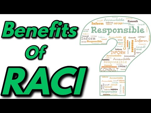 Benefits of RACI matrix - RACI Chart Benefits - Benefits of Responsibility assignment matrix