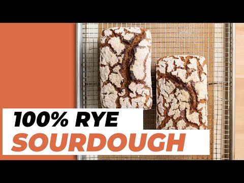 How to Make 100% Rye Sourdough Bread Recipe