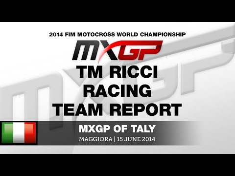 TM Ricci Racing Team Report - MXGP Motocross