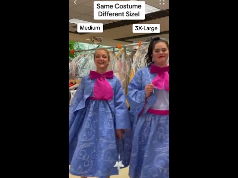 Same Costume Different Size!