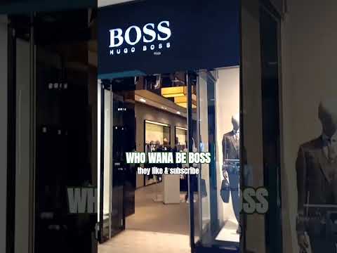 who wana be boss #boss #bossshowroom #brandedproducts #showroom #shoppingmall #clothing #richlife