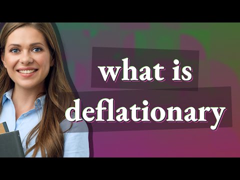 Deflationary | meaning of Deflationary