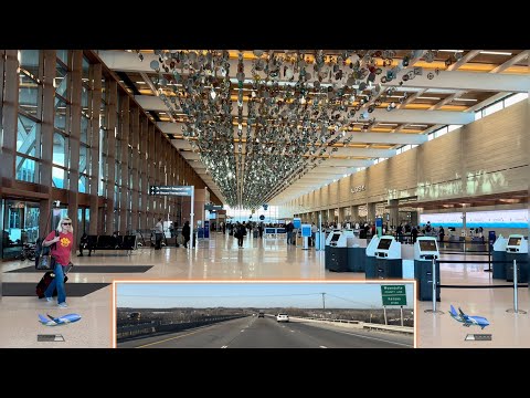 A Drive To/Walk Around KCI Airport!