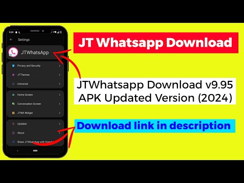 JT Whatsapp Download Karne Ka Tarika | How To Download JTWhatsApp