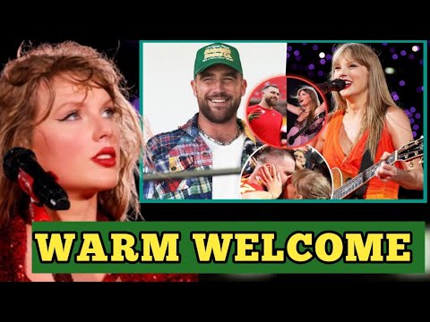 Taylor Swift's Guitarist WELCOMED Travis Kelce on his returning home in Cleveland