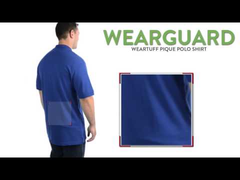 WearGuard WearTuff Pique Polo Shirt - Chest Pocket, Short Sleeve (For Men)