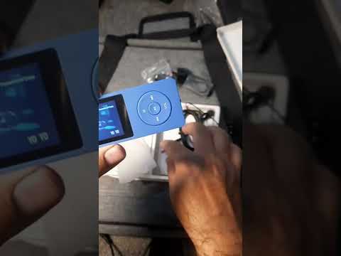 #unboxing Amazon product AGPTEK MP3 Player, FM Radio, Voice Recorder, 8 GB