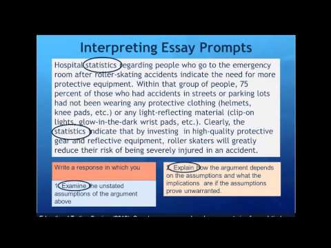Interpreting Essay Prompts