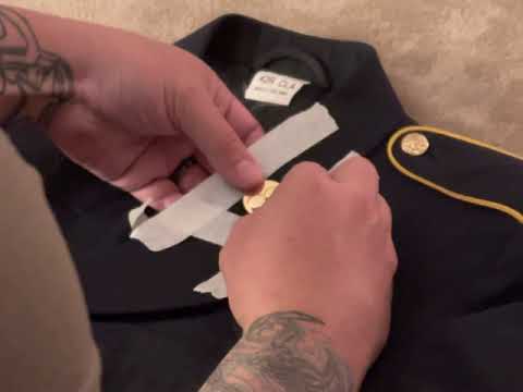 Branch Insignia on Lapel