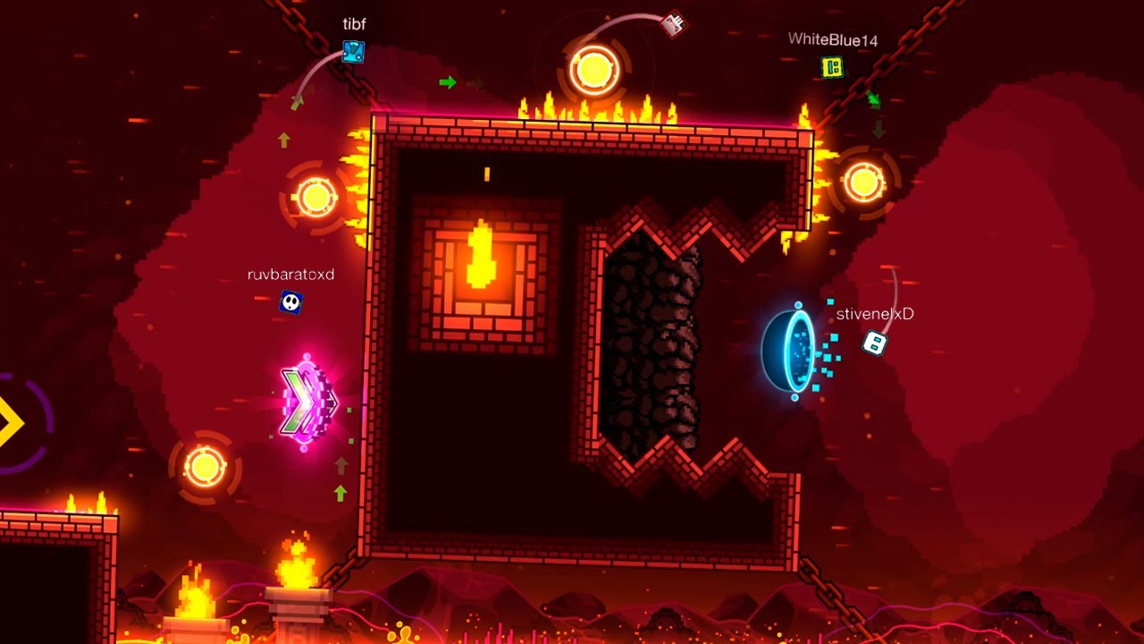 Dash Full Version, but with multiplayer (No joke) - Geode Globed Mod [2.2]