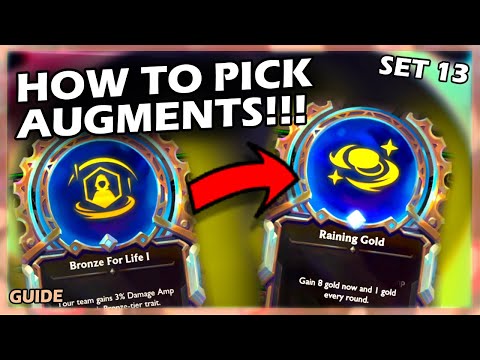 How Do I Pick Augments in TFT??? Beginner Tips for Set 13!!!