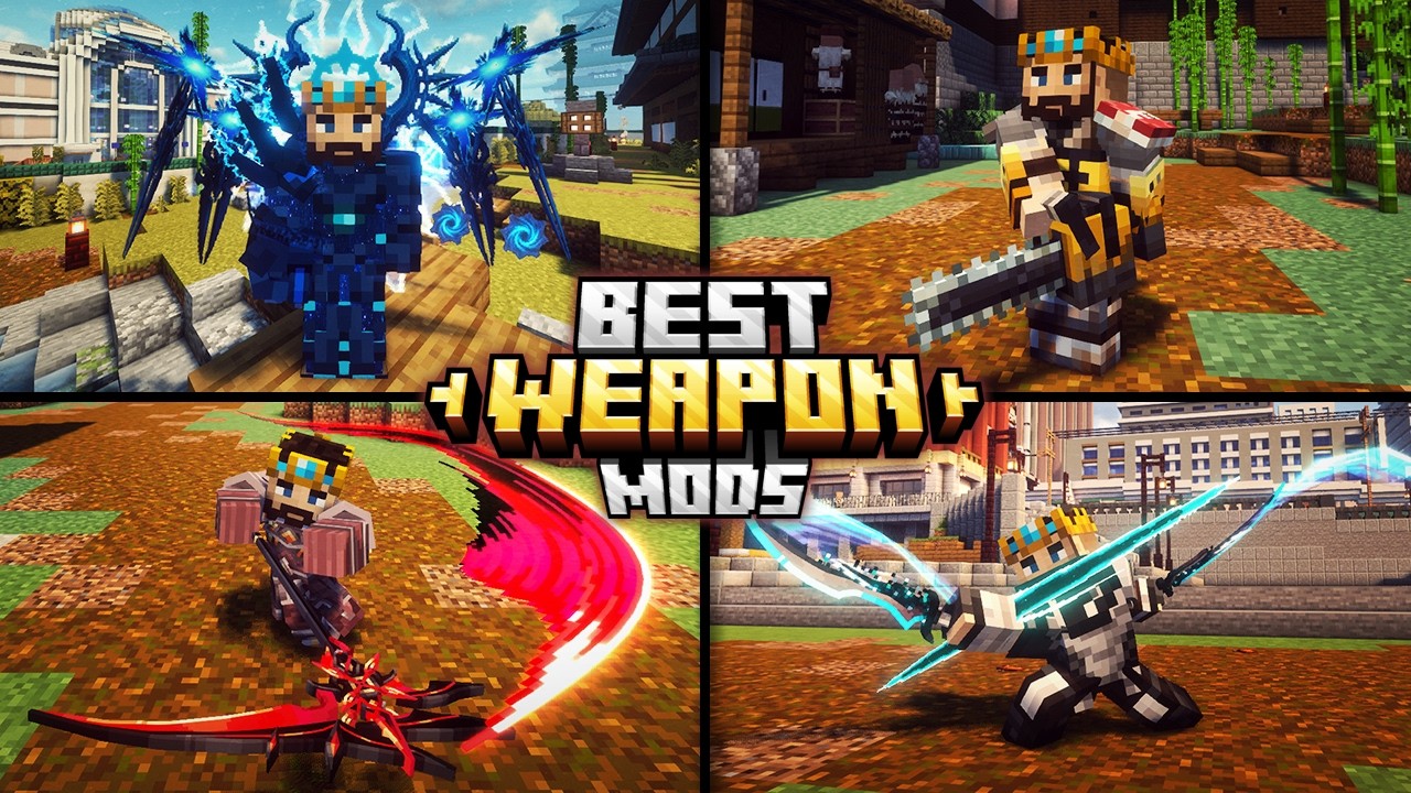 Top 10 Best Minecraft Weapon Mods in 2026!