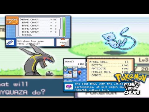 The Ultimate Pokémon FireRed Cheats Guide