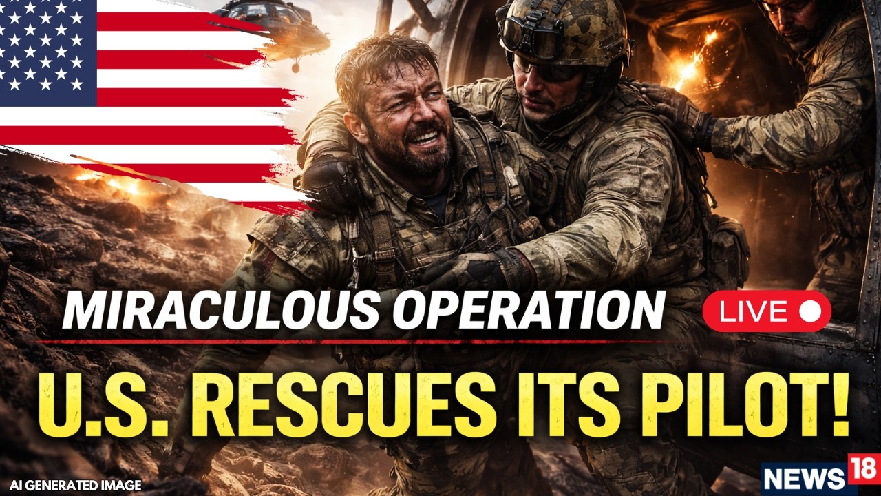 IRAN WAR NEWS | LIVE: Second US Pilot Recovered After Firefight In Iran, Extraction Still Underway