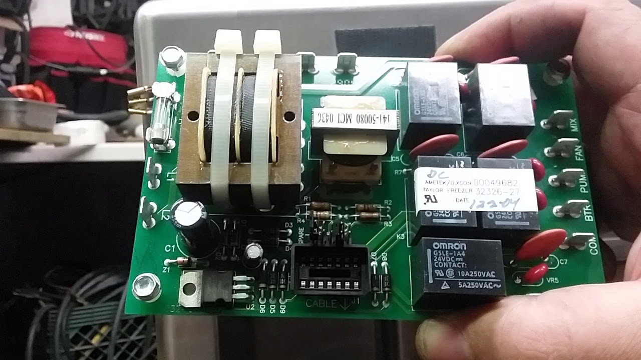 Tutorial:  Taylor Softech control self test program